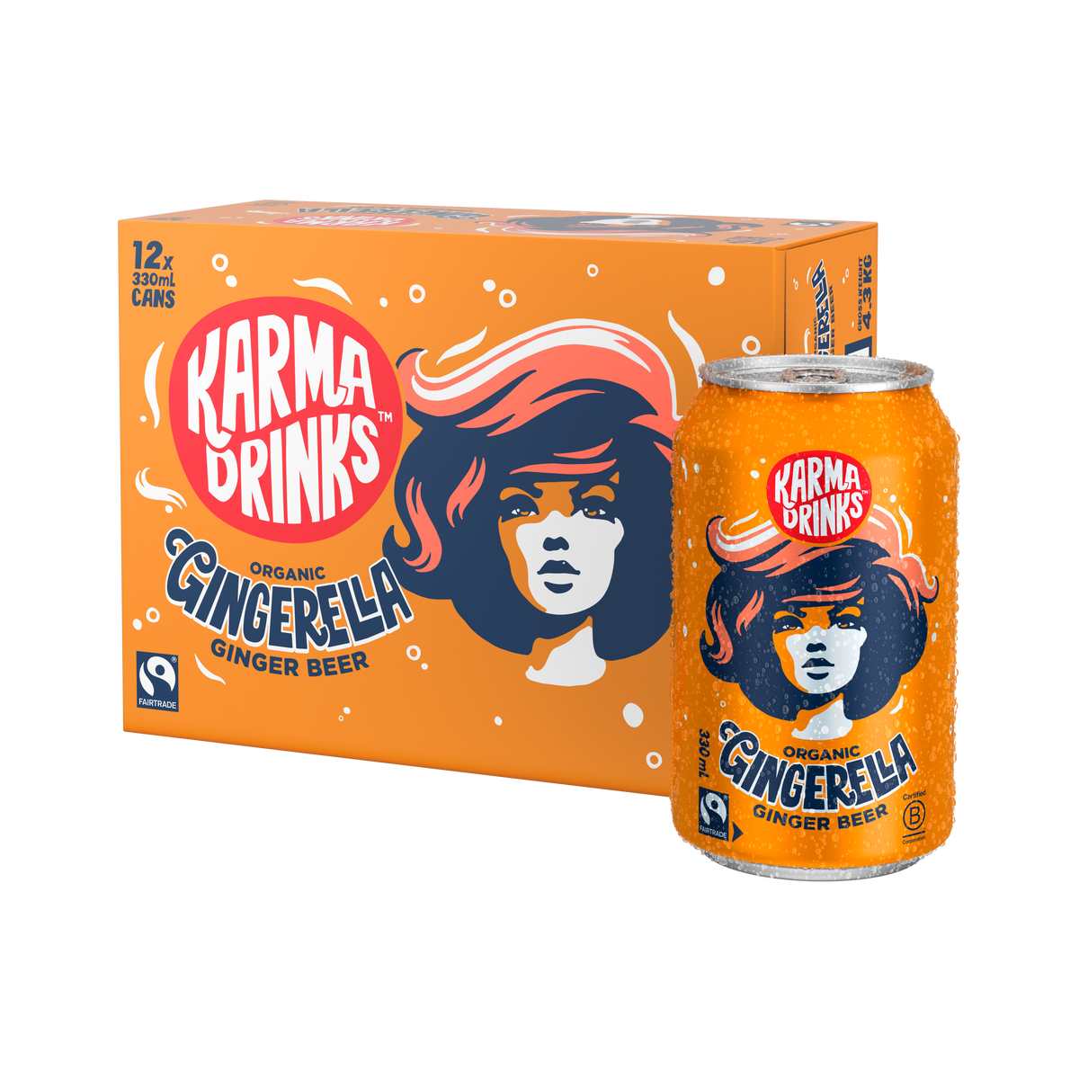 Organic Gingerella Ginger Ale | Karma Drinks AU
